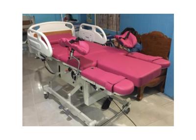 China Black Obstetric Delivery Bed 550mm Height For Hospital Use for sale