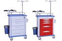 China Movable ABS Hospital Crash Cart Medical Equipment Trolley With Wheels  (ALS-ET003B) for sale