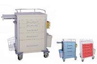 China Hospital Medical Trolley ABS Nursing Crash Cart Emergency Drug Trolley (ALS-ET110) for sale