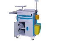 China 3-5 Drawers Medical Trolley Featuring Lockable Design And Rubber Casters for sale