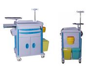 China 3-5 Drawers Medical Trolley Featuring Lockable Design And Rubber Casters for sale