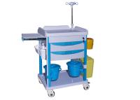 China Lockable Pharmacy Cart With 50kg Capacity For Easy Organization for sale