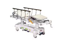 China Height Adjustable Radiolucent Stretcher Trolley Convenient Handle For Versatility for sale