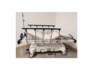 China Stainless Steel Standard Stretcher Trolley With Height Adjustable And Locking Mechanism for sale