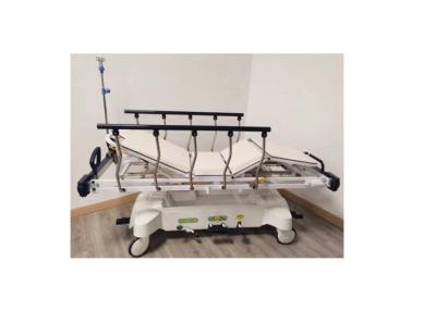 China Stainless Steel Standard Stretcher Trolley With Height Adjustable And Locking Mechanism for sale