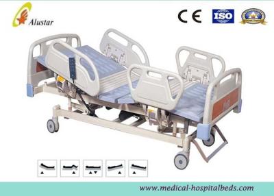 China ICU Hospital Electric Beds with Mattress , Detachable PP Head and Foot Board (ALS-ES011) for sale