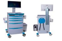 China Mobile Medical Cart Trolley Drug Trolley For Laptop Dialysis  (ALS-WT04) for sale