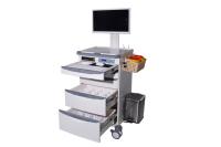 China Height Adjustable Self-Powered Medical Trolley Upscale Medical Laptop CPU Cart  (ALS-WT05) for sale