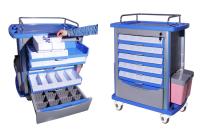 China Hospital Patient Cart Medicine Trolley for sale