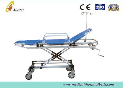 China High Strength Ambulance Stretcher Trolley , Aluminum Rescue Bed ALS-S016 for sale