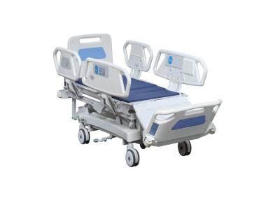 China Steel Frame Nursing Equipments Hospital Electric Beds With ABS Handrails for sale