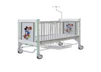 China Manual Hospital Child Bed Cartoon Baby Kids Pediatric Bed ALS - BB007 for sale