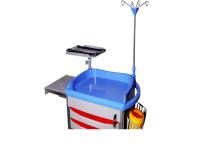 China ABS Hospital Emergency Trolleys With Drawers for sale