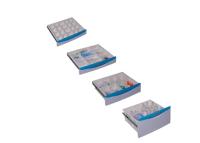 China Easy Organized Emergency Cart Hospital Nursing Plastic Trolley Simple for sale