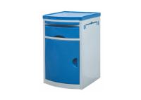 China Plastic Hospital Bedside Cabinet With Wheels , Detachable Locker Bedside Cabinet for sale