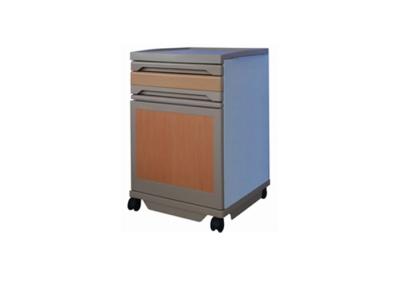 China Durable ABS Hospital Bedside Cabinet Medicine Storage Locker With Castors ( ALS - CB106) for sale