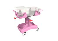 China Height Adjustment Hospital Baby Beds / Swing Bed Hospital With Plastic Bassinet for sale