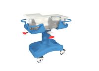China Height Adjustment Hospital Baby Beds / Swing Bed Hospital With Plastic Bassinet for sale