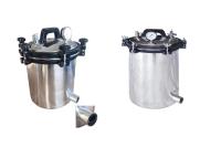 China 24L Steam Sterilization Equipment Dual Eletric Or Gas Heated System Autoclave for sale