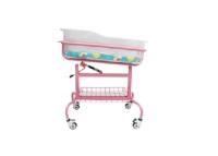 China Pediatric Hospital Baby Bed For Infant , Hospital Baby Cot With Four Wheels for sale
