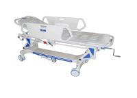 China Stainless Steel ABS Emergency Ambulance Stretcher Trolley For Hospital Patient Transfer (ALS-ST004) for sale