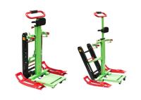 China Motorized Electric Stair Climbing Chair Lift Rental Home Care Green Color for sale