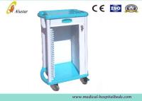 China 20 Shelves Abs Plastic Hospital Medical Trolley Medical Record Holder Trolley (ALS-MT109) for sale