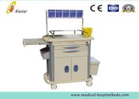 China Luxury Anesthesia Medical Trolley ABS Cart Hospital Trolley Equipment (ALS-MT103C) for sale