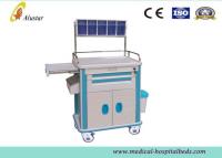 China Lightweight Movable Luxury Anesthesia Medical Trolley ABS Cart Medical Equipment (ALS-MT105C) for sale