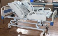 China Timotion Motor Electric Patient Bed Adjustable Nursing Hospital Bed With 3 Positions for sale