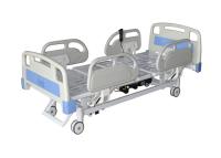 China Electric Adjustable Bed 3 Motors Electric Hospital Nursing Bed For ICU Room for sale