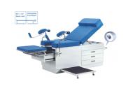 China Adjustable Hospital Exam Table Patient Examination Medical Bed With Cabinet for sale
