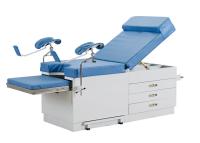 China Durable Hospital Examination Table , Medical Exam Tables With Stainless Steel Basin for sale