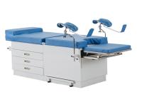 China Durable Hospital Examination Table , Medical Exam Tables With Stainless Steel Basin for sale