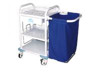 China Mobile Wheel Stainless Steel Hospital Medical Trolley , Push Trolley Cart (ALS-MT14) for sale