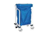 China Stainless Steel Hospital Emergency Collecting Cart , Steel Dressing Medical Trolley (ALS-MT15) for sale