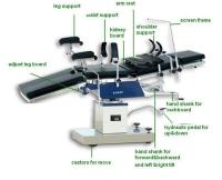 China Manual Operation Theatre Bed Hydraulic surgery Operating Room Tables ALS-OT004m for sale