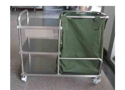 China Stainless Steel Dressing Trolley Push Cart Hospital Medical Trolley (ALS-MT14B) for sale