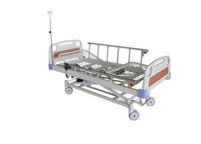 China Three Functional Adjustable Hospital Electric Bed with Mesh Steel Bedboard (ALS-E303) for sale