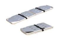 China Waterproof Aluminum Alloy 2 Folding Stretcher Emergency Rescue Stretcher ALS-SA104 for sale