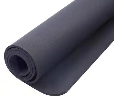 China 3mm Camo Fabric Black Open Cell EPDM Foam Rubber Sheet Neoprene Foam Insulation Gasket 1000x2000mm for sale