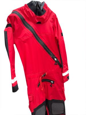 China Professional Drysuit with Diving Hood & Reflective Tape - 3-Layer GORE-TEX Pro for Cold Water Rescue & Deep Diving for sale