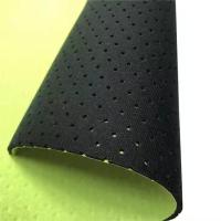China Black Neoprene Sheet 3mm Double Side Laminate Fabric for Sports Supports for sale