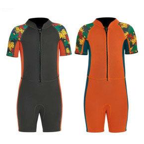 China Men's Shorty Wetsuit Springsuit 2mm Neoprene Front Back Zip for Surfing Snorkeling SUP Kayaking Custom Logo for sale