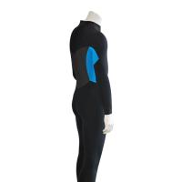 China Men's Full Wetsuit 3/2mm Neoprene Surfing Diving Suit Long Sleeve Back Zip Chest Smooth Skin Panel Thermal Stretch for sale