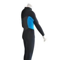 China Men's Full Wetsuit 3/2mm Neoprene Surfing Diving Suit Long Sleeve Back Zip Chest Smooth Skin Panel Thermal Stretch for sale