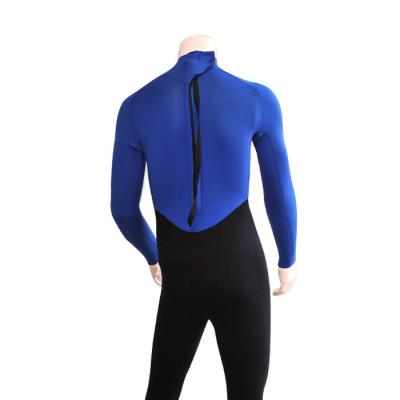 China Men's 3/2mm Neoprene Full Wetsuit Back Zip for Scuba Diving Surfing Thermal Protection Flexibility OEM for sale