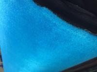 China 6mm SCR Neoprene Fabric Sheet for Sports Supports Blue Durable Flexible for sale