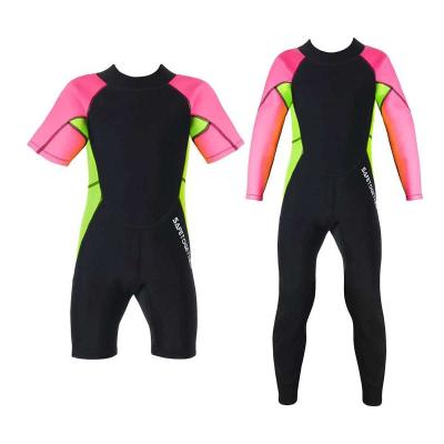 China Women's Color Block Front Zip Wetsuit 2mm Neoprene for Surfing Diving Custom OEM for sale