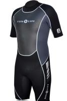 China Men's Shorty Wetsuit Springsuit 3mm Neoprene Front Zip Back Zip Surf Suit for Surfing Snorkeling SUP for sale
